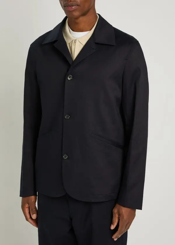 Paul Smith Tailored Lyocell And Cotton-blend Jacket