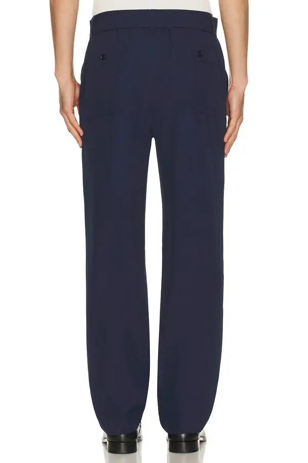Simkhai Elvis Pleated Pull-on Trouser - Midnight
