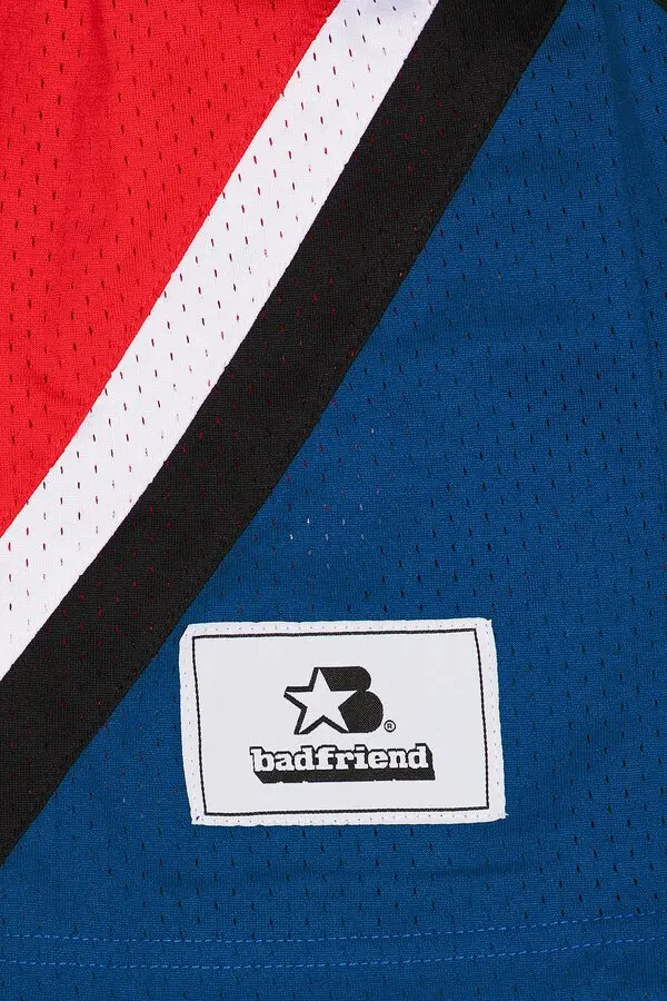 BADFRIEND Hockey Jersey - Red & Navy