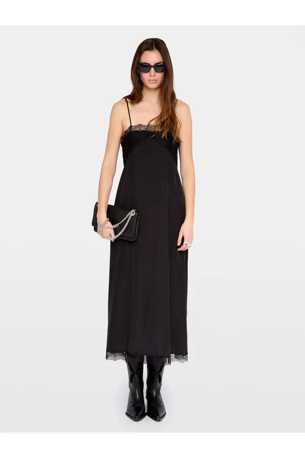 Zadig&Voltaire Ridar Silk Dress - Black