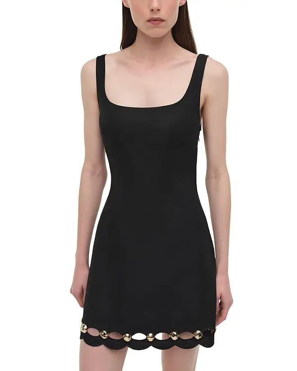 Simkhai Lindley Minidress Cover Up - Black