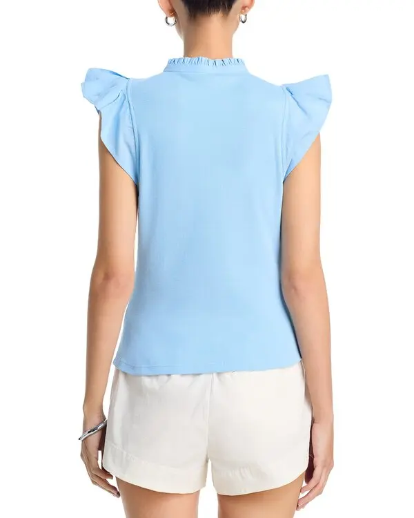 Ramy Brook Monroe Top - Bazaar Blue