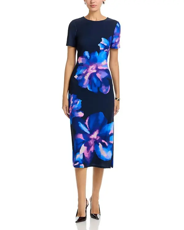 Ramy Brook Kamila Floral Jersey Dress