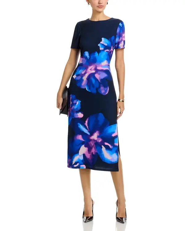 Ramy Brook Kamila Floral Jersey Dress