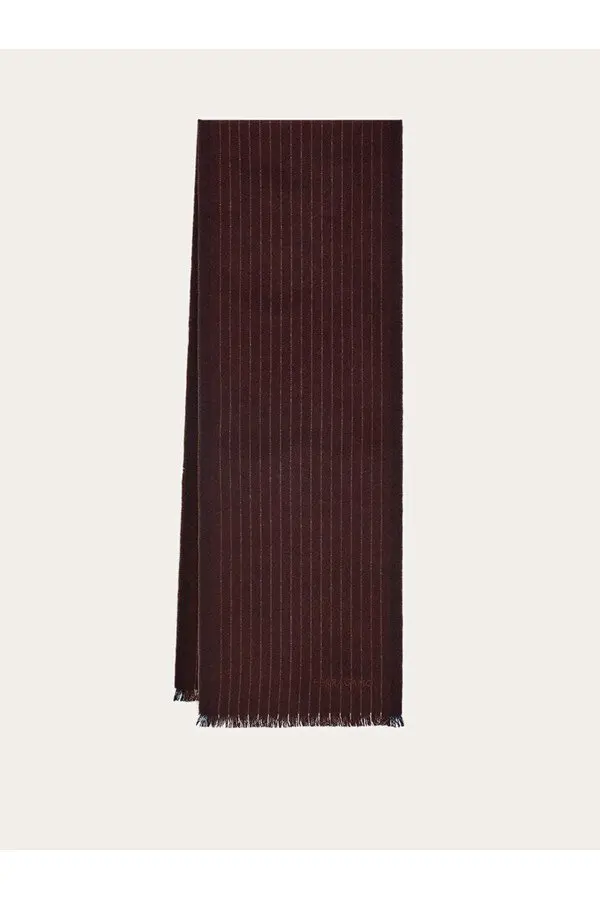 FERRAGAMO Cashmere Scarf - Navy