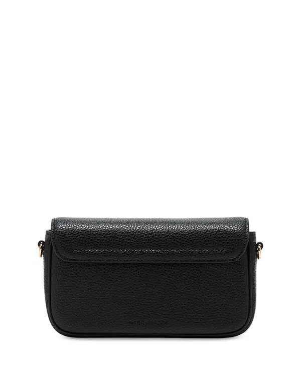 Marc Jacobs Pebble J Marc Mini Leather Bag - Black