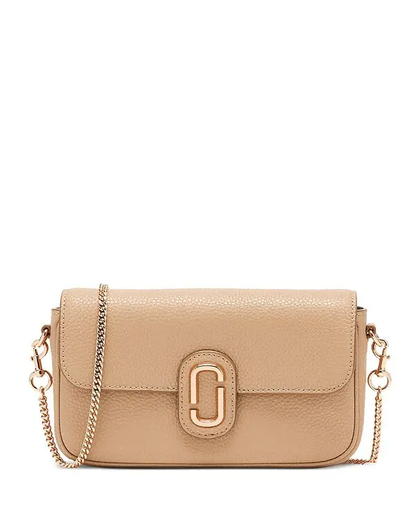 Marc Jacobs Pebble J Marc Mini Leather Bag - Camel