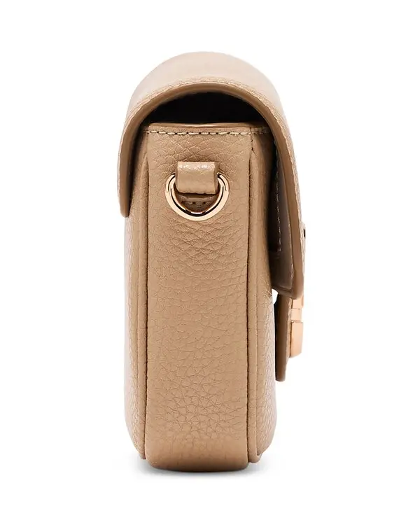 Marc Jacobs Pebble J Marc Mini Leather Bag - Camel
