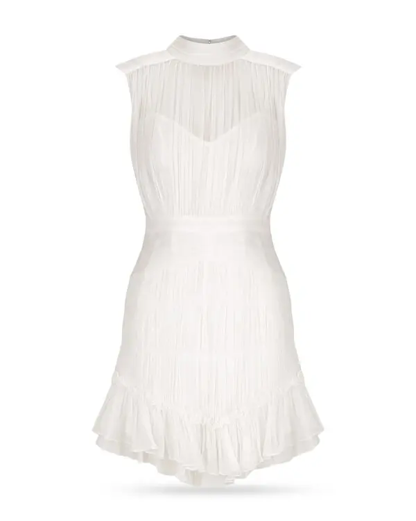 Shona Joy Clemence Ruched Mini Dress