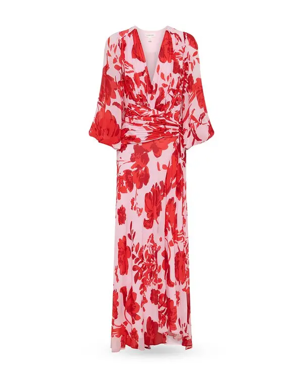 Shona Joy Aleyna Ruched Maxi Dress