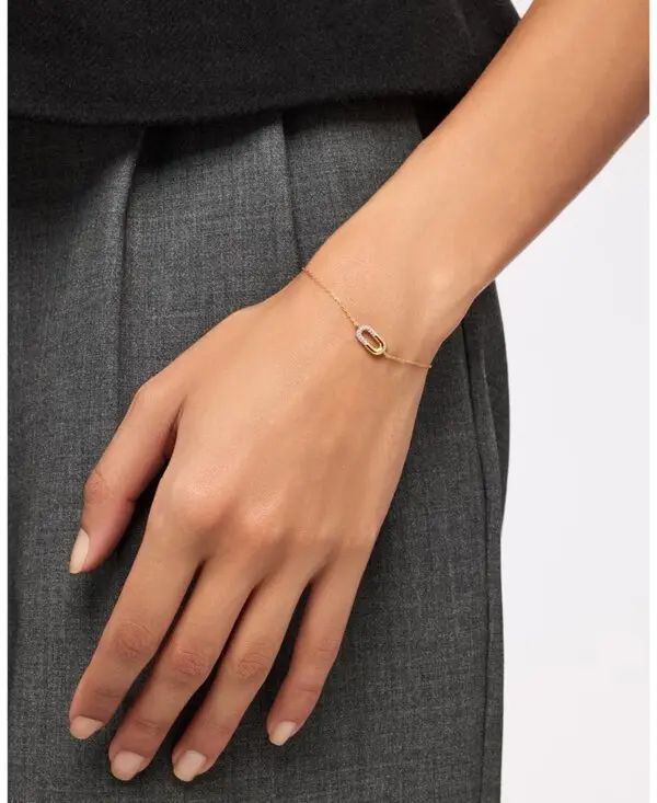 ANA LUISA Micropave Charm Blake Bracelet