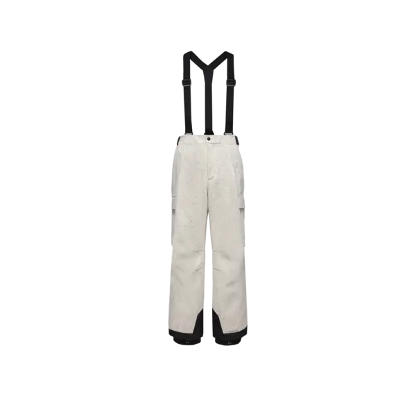 Moncler Technical Wool Padded Ski Bib