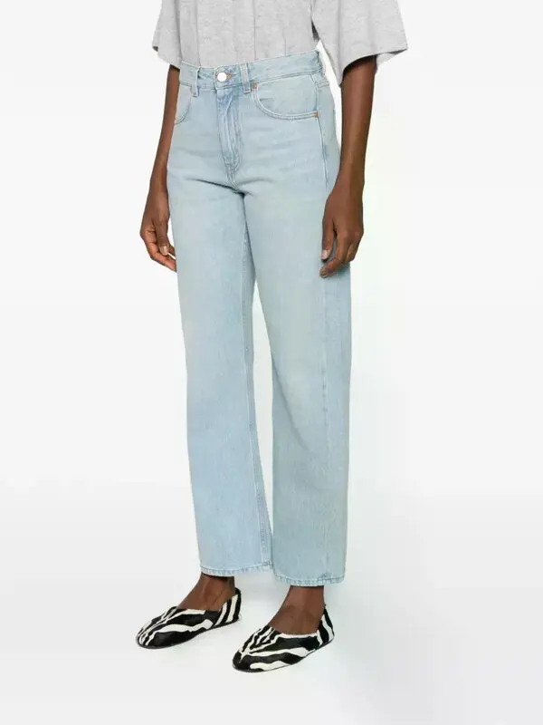 Bite Studios Button-up Straight Jeans