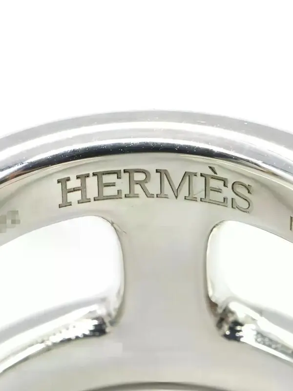 Hermès 2010s Sterling Osmoz Ring