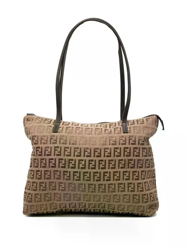 Fendi 2000-2010 Zucchino Canvas Tote Bag