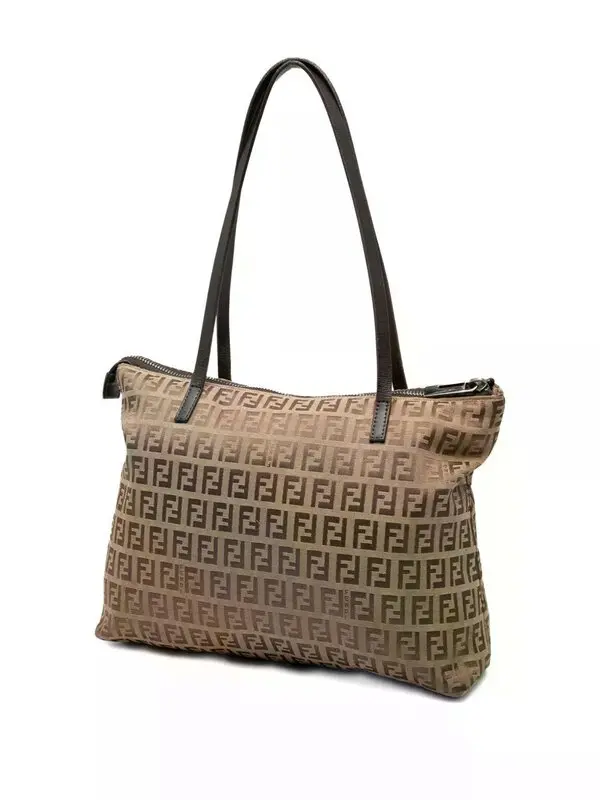 Fendi 2000-2010 Zucchino Canvas Tote Bag