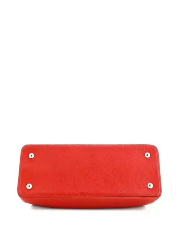 LOUIS VUITTON Capucines Mm Satchel - Red