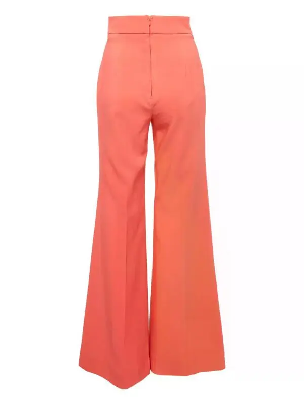 Elisabetta Franchi Flared Button Trousers