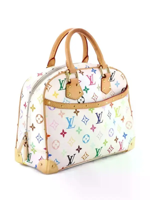 LOUIS VUITTON Trouville Handbag Monogram Multicolor Satchel