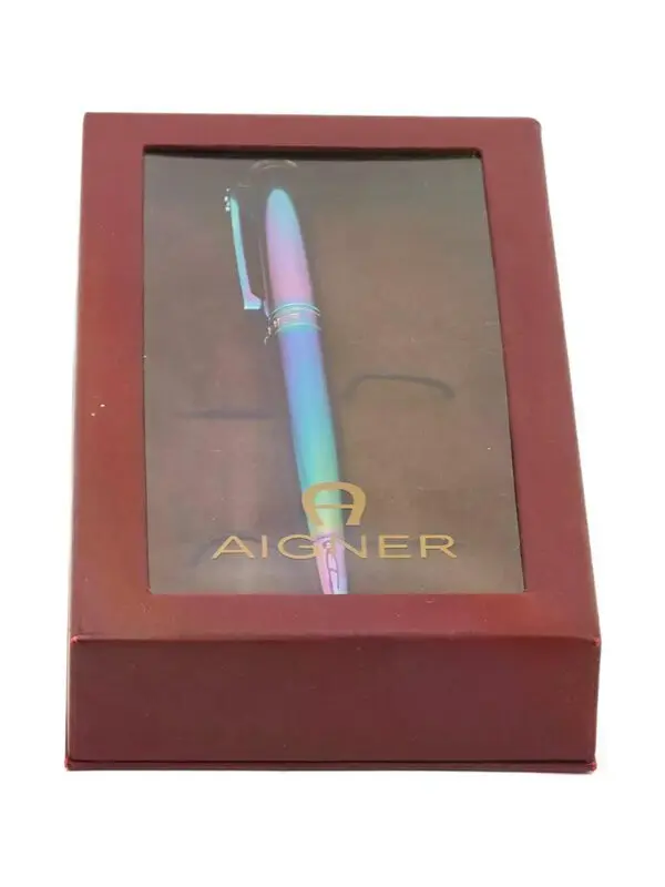 AIGNER Iridescent-effect Ballpoint Pen