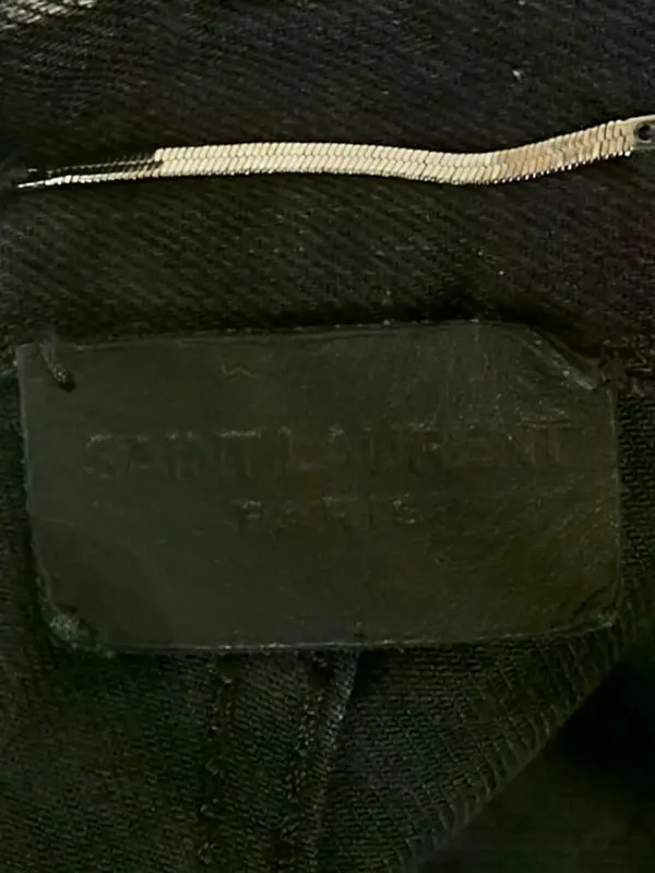 Saint Laurent 2010s Frayed-hem Denim Shorts