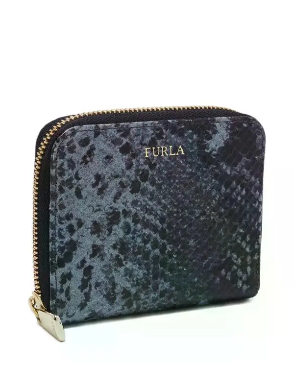 Furla Python-effect Zip Wallet