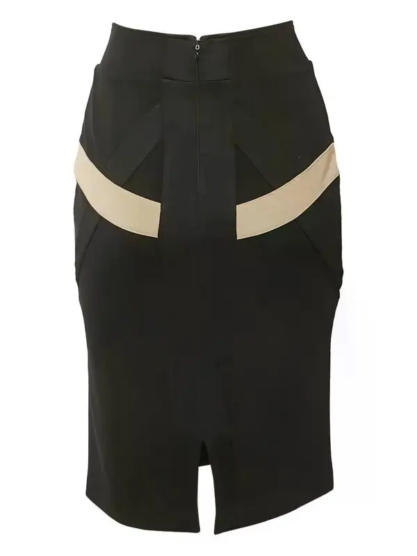 Roberto Cavalli Panelled Pencil Skirt