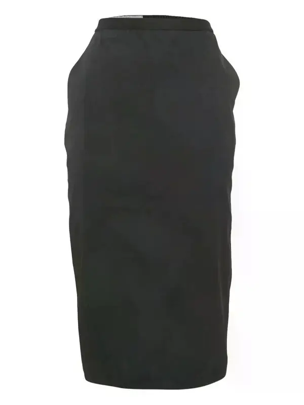 Rick Owens 2020s Cotton Midi Skirt