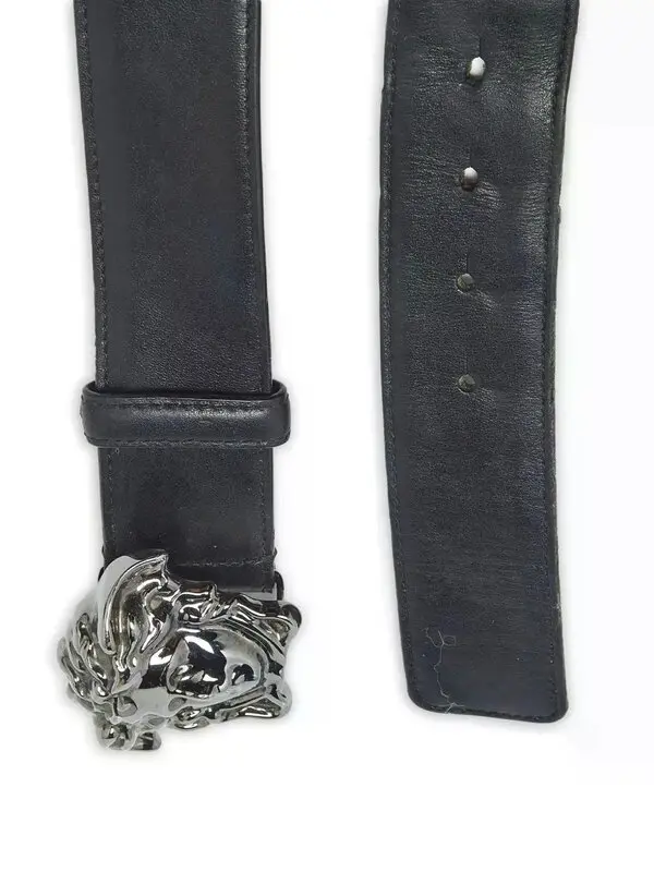 Versace La Medusa Leather Belt