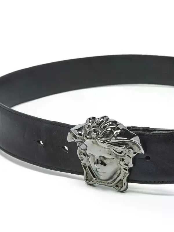 Versace La Medusa Leather Belt