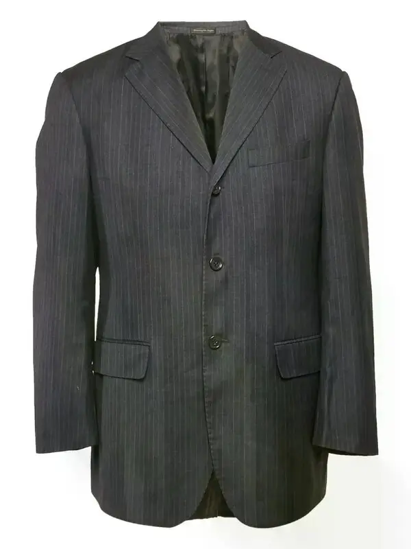 Ermenegildo Zegna 20th-century Pinstripe Wool Blazer