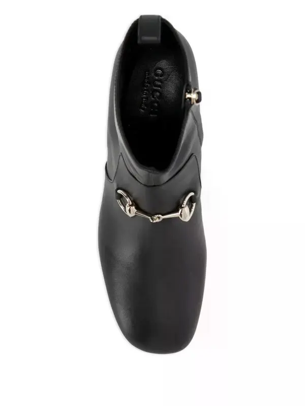 Gucci 55mm Horsebit Ankle Boots