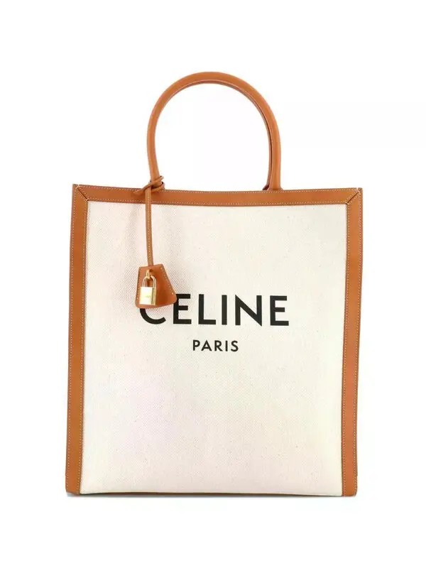 Celine Vertical Cabas Large Tote Bag - Neutrals