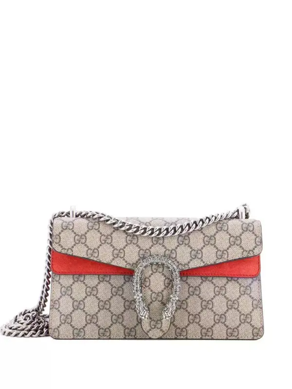 Gucci Dionysus Gg Coated Canvas Small Shoulder Bag - Brown