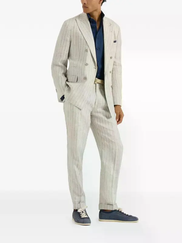 Brunello Cucinelli Linen Shirt - Blue