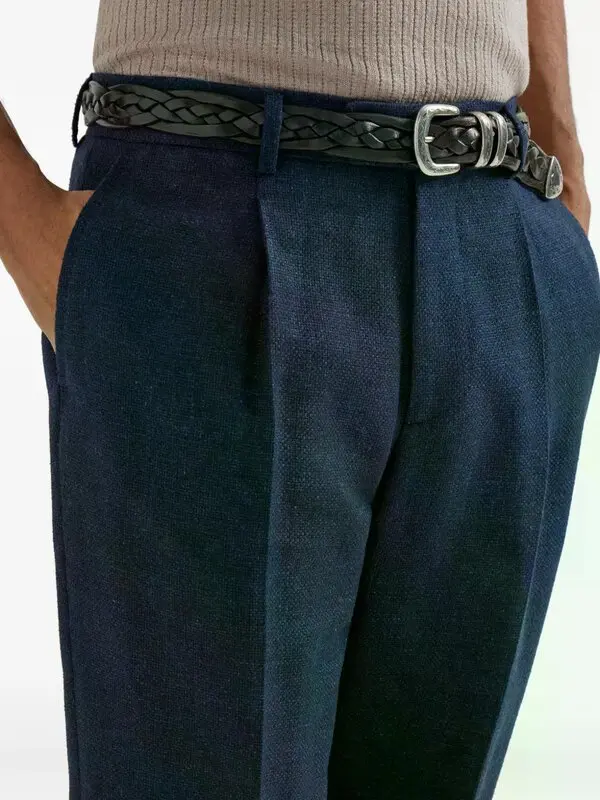 Brunello Cucinelli Pleated Trousers - Blue