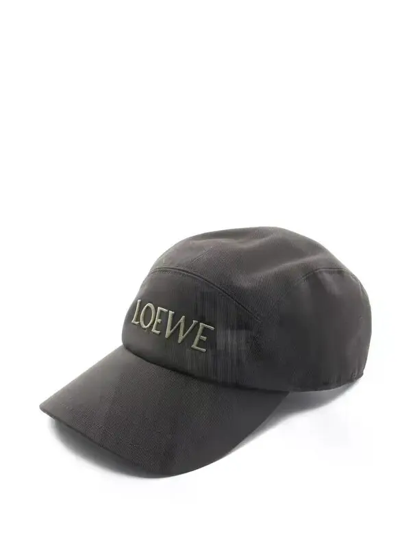 Loewe 2020's Embroidered Camp Cap - Brown