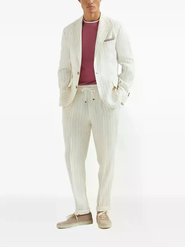 Brunello Cucinelli Cotton Jersey Crew-neck T-shirt With Faux-layering
