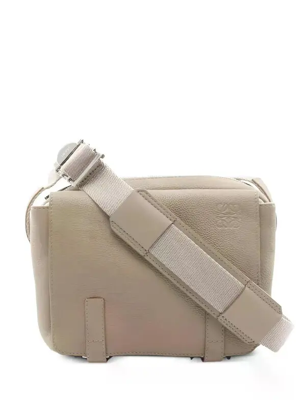 Loewe 2010s Military Xs Messenger Bag - Neutrals
