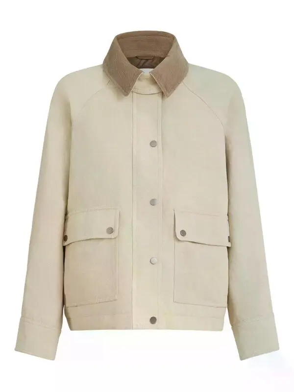 Brunello Cucinelli Button-up Jacket - Neutrals
