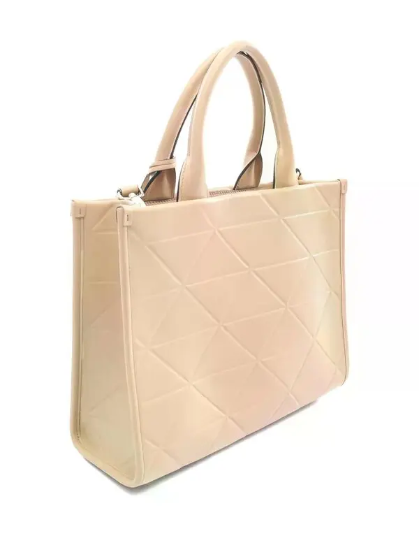 Prada 2010s Symbole-debossed Tote Bag
