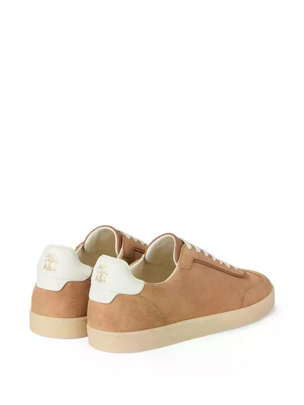 Brunello Cucinelli Suede Sneakers - Neutrals