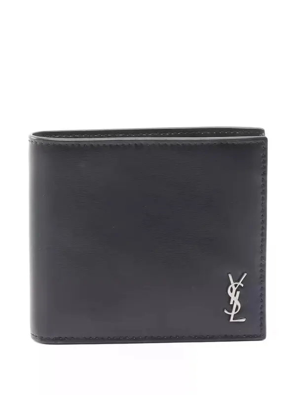 Saint Laurent 2020s Cassandre Bi-fold Wallet - Black