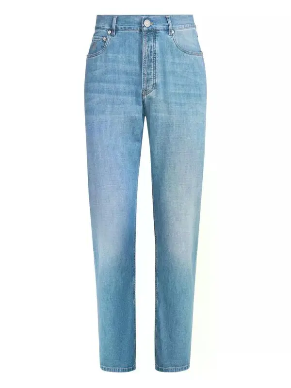 Brunello Cucinelli Five-pocket Button-fastening Jeans
