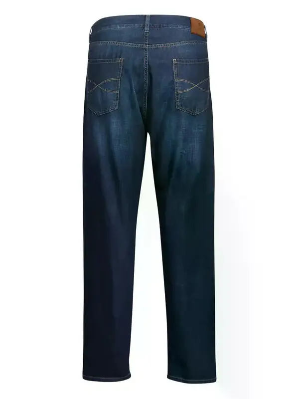 Brunello Cucinelli Button-closure Jeans - Blue