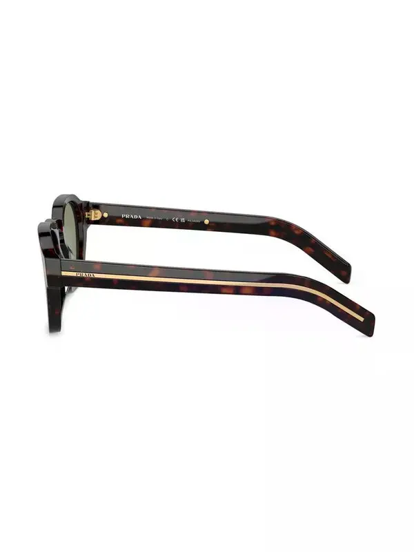 Prada Square-frame Sunglasses - Brown
