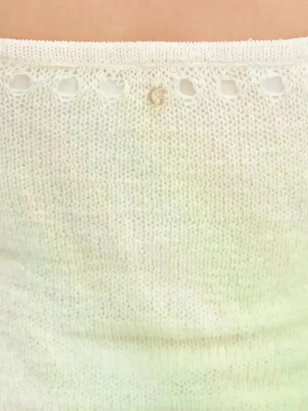 Guess Leah Strapless Midi Dress