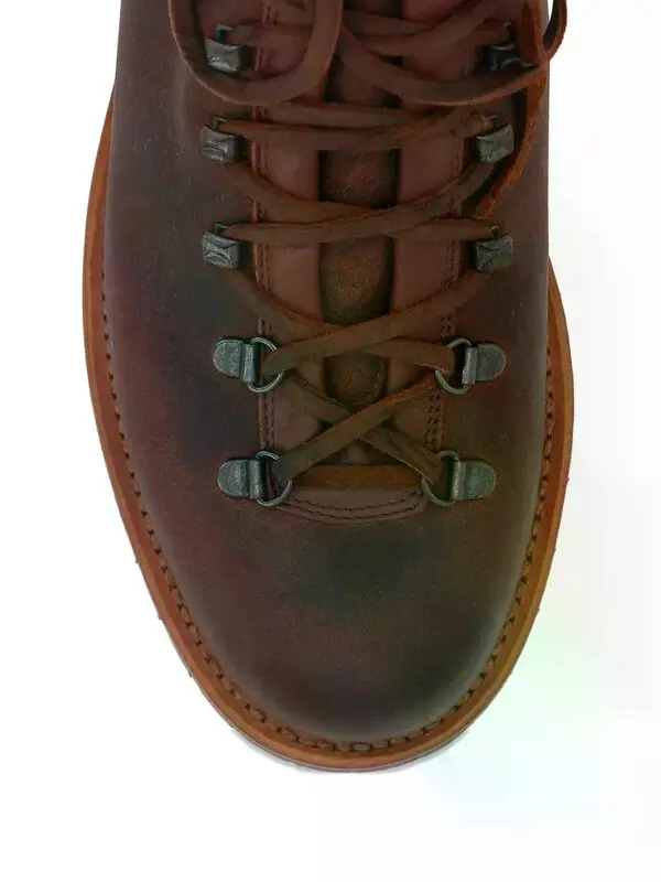 YUKETEN Leather Lace-up Boots