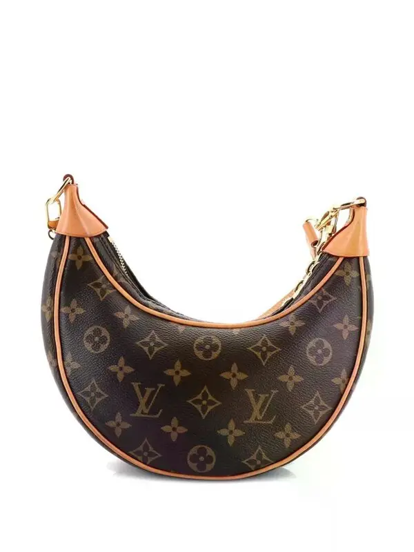 LOUIS VUITTON Loop Handbag Monogram Canvas Hobo Bag