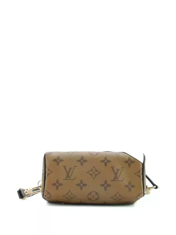 LOUIS VUITTON Speedy Bandouliere Nm Bag Limited Edition Sun Yitian Reverse Monogram Canvas Nano - Brown